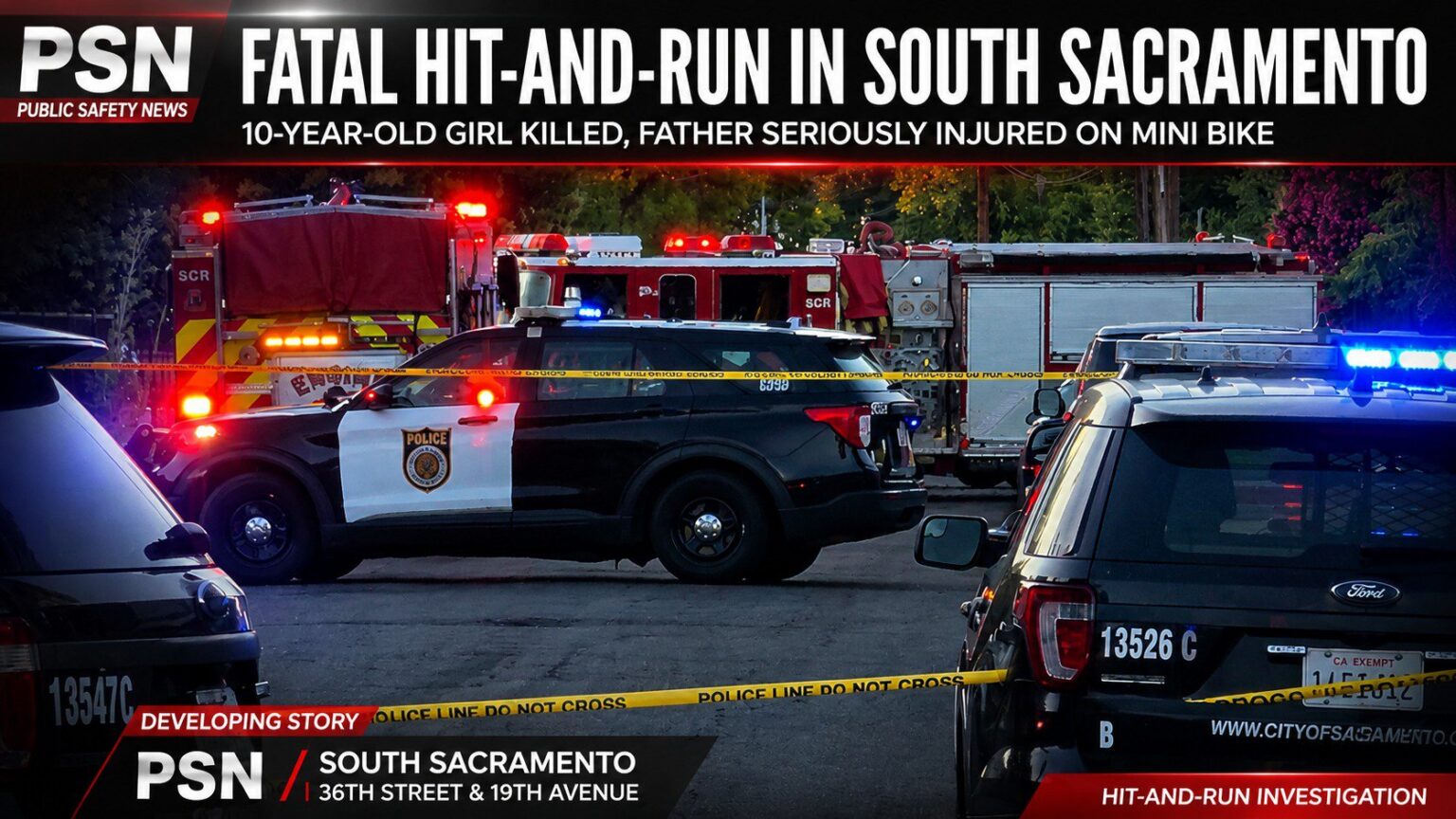 Fatal Hit-and-Run Collision Leaves 10-Year-Old Girl Dead in South ...